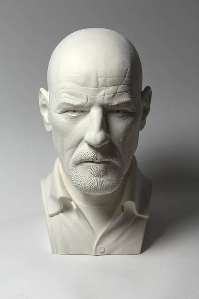 Self-Taught Sculptor Creates Incredibly Lifelike Busts Of Famous Faces ...