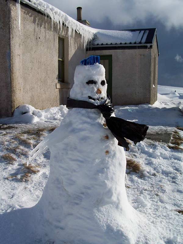 20 Most Disturbing “Snow People” - Oddee