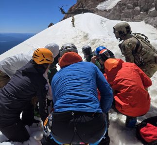 Mountain Climber Rescued from Mount Hood After Surviving a 700-foot ...