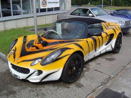 15 Creative Car Paintings - car painting - Oddee