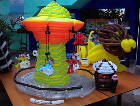 15 Amazing Balloon Twisting Artworks - balloon twisting, balloon art ...
