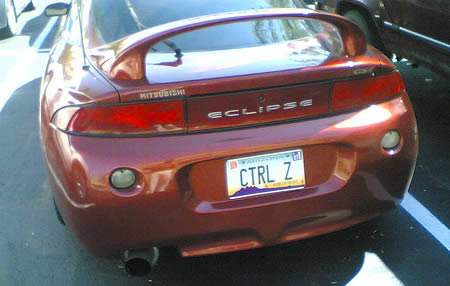 Another 16 Bizarre and Funny License Plates - funny license plates ...