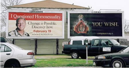 10 Unexpectedly Hijacked Billboards - funny billboards - Oddee