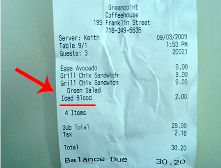15 of the Funniest Receipts Of All Time - Oddee