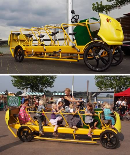 10 Weirdest (and Totally Cool) Pedal-Powered Gadgets - pedal power - Oddee