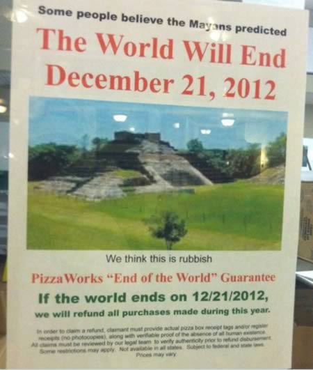 10 Hilarious End of the World Signs - signs of the end of the world ...