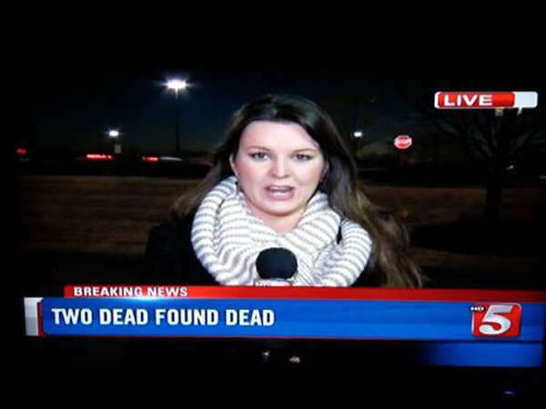 15 Hilarious News Chyron Mistakes - news, chryon, fail, television, tv ...