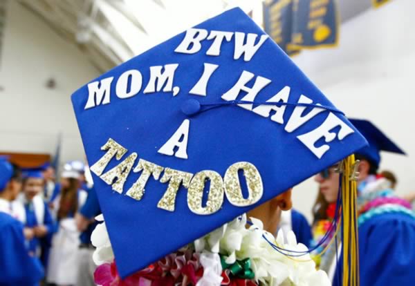 15 Funniest Grad Caps - Oddee