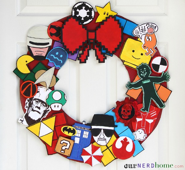 15 Delightfully Geeky Wreaths - christmas, holidays, wreaths, marvel ...