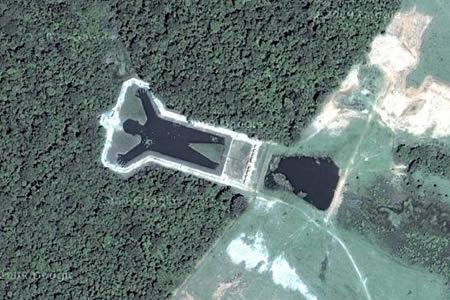 15 Coolest Google Earth Finds - funny google earth, funny google earth ...