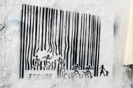 12 Coolest Works of Barcode Art - barcode art - Oddee