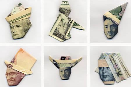 15 Cool Money Artworks - money art, money artwork - Oddee