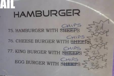 15 Funniest Menu Items - menu items, funny menu - Oddee
