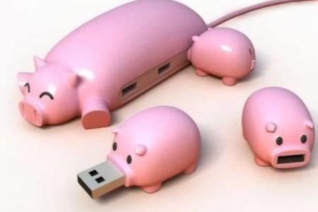 10 Craziest USB Hubs - cool usb hubs - Oddee